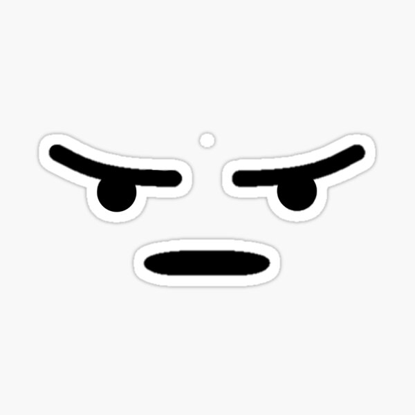 "angry react emoji" Sticker for Sale by LORRAUN | Redbubble