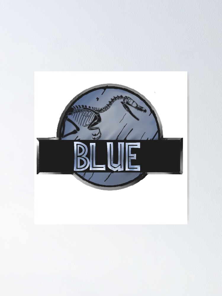 "jurassic world blue raptor" Poster for Sale by Dumesnake | Redbubble