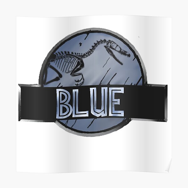 "jurassic world blue raptor" Poster for Sale by Dumesnake | Redbubble