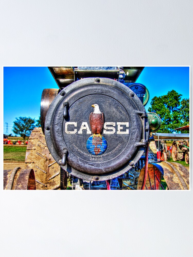 " J.I.Case Threshing Machine Co" Poster for Sale by ECH52 | Redbubble