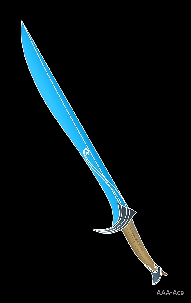 "Big elf sword" by AAA-Ace | Redbubble