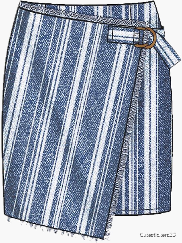 "Skirt Sticker" Sticker by Cutestickers23 | Redbubble