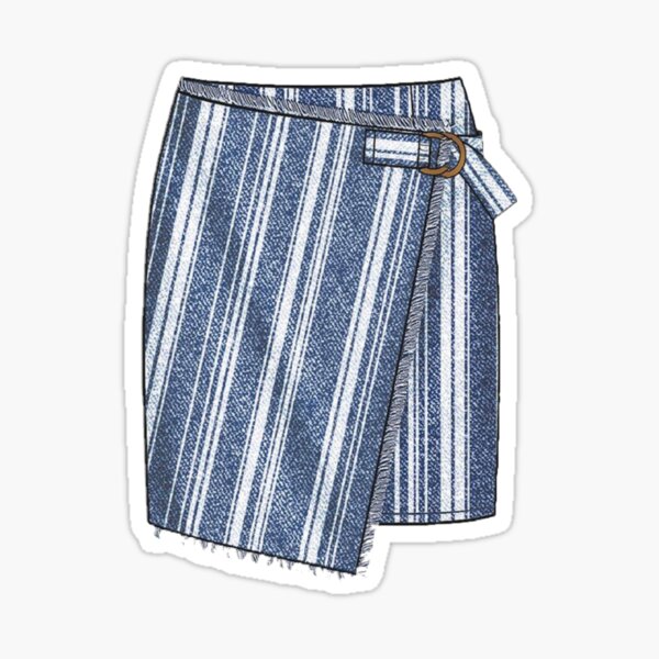 "Skirt Sticker" Sticker by Cutestickers23 | Redbubble