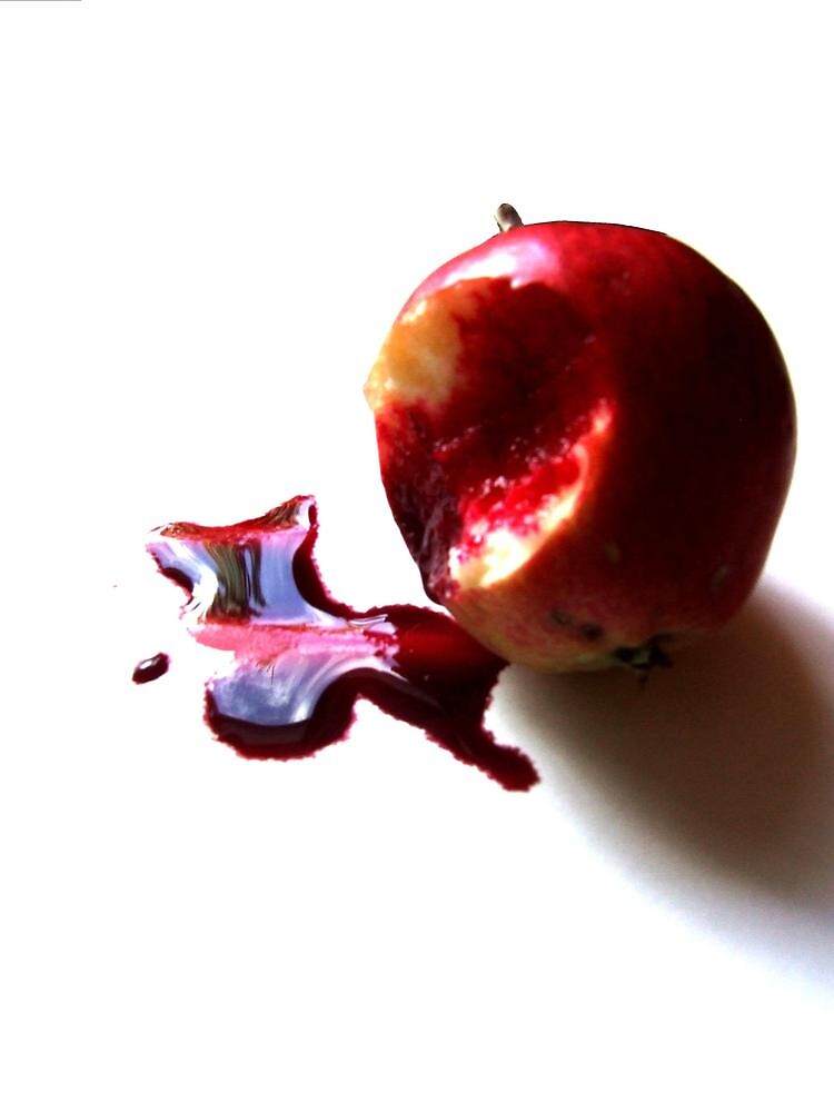 "Bleeding Apple" by Alexis Reber | Redbubble