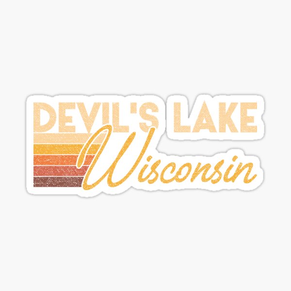 Devils Lake Stickers | Redbubble