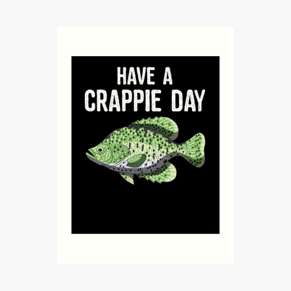 Crappie Fishing Art Prints | Redbubble