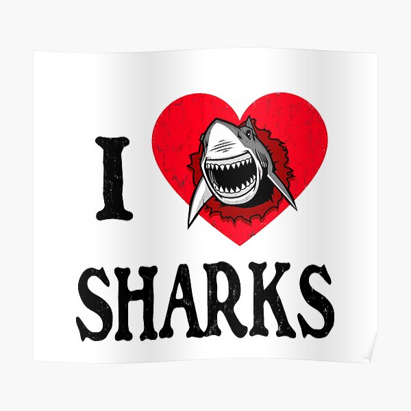 "Shark Attack Meme" Poster by RiffXS | Redbubble