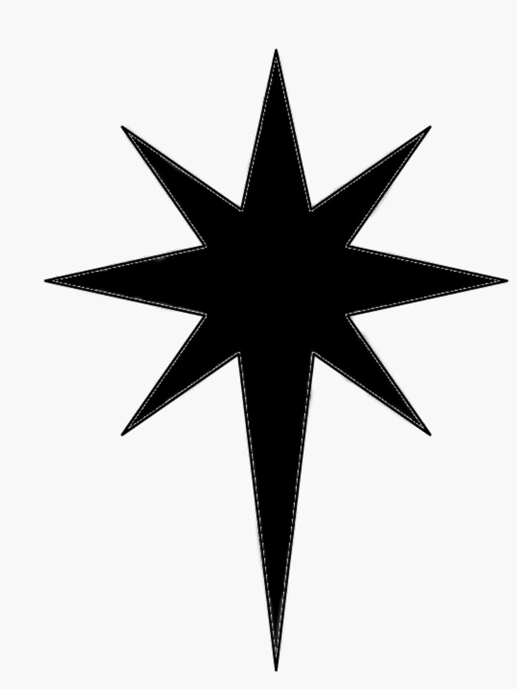 "bethlehem star" Sticker for Sale by morganaubrey | Redbubble