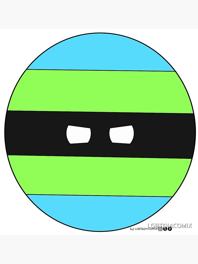 "Quoigender Face!" Art Print for Sale by LGBTQIACOMIX | Redbubble