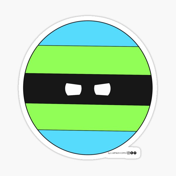 "Quoigender Face!" Sticker for Sale by LGBTQIACOMIX | Redbubble