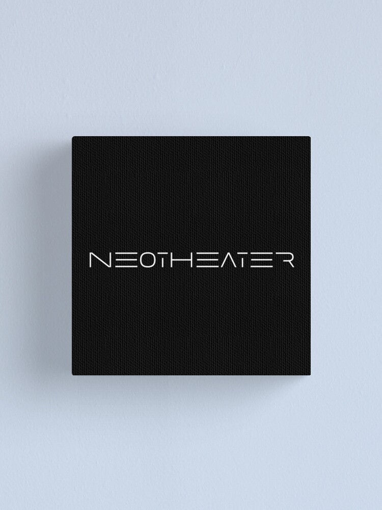 "Neotheater Digital Logo" Canvas Print for Sale by usernate | Redbubble