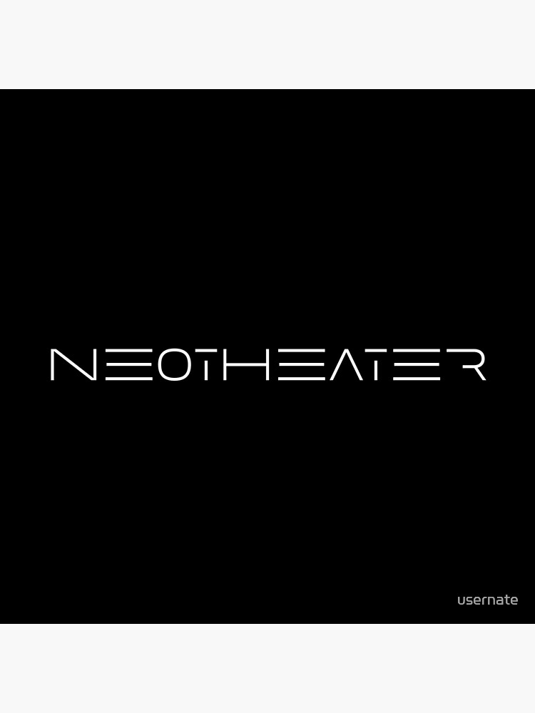 "Neotheater Digital Logo" Canvas Print for Sale by usernate | Redbubble