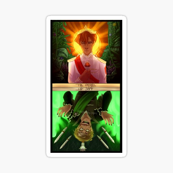 "The Prince and The Duke" Sticker for Sale by Teardroppeddew | Redbubble