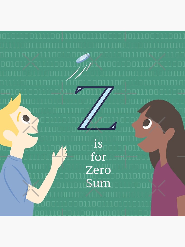 "E is for Economics Z is for Zero Sum" Canvas Print for Sale by ...