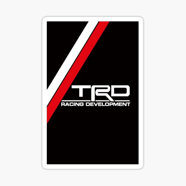 "TRD (Toyota Racing Development) Logo" Sticker for Sale by AdamChappers ...