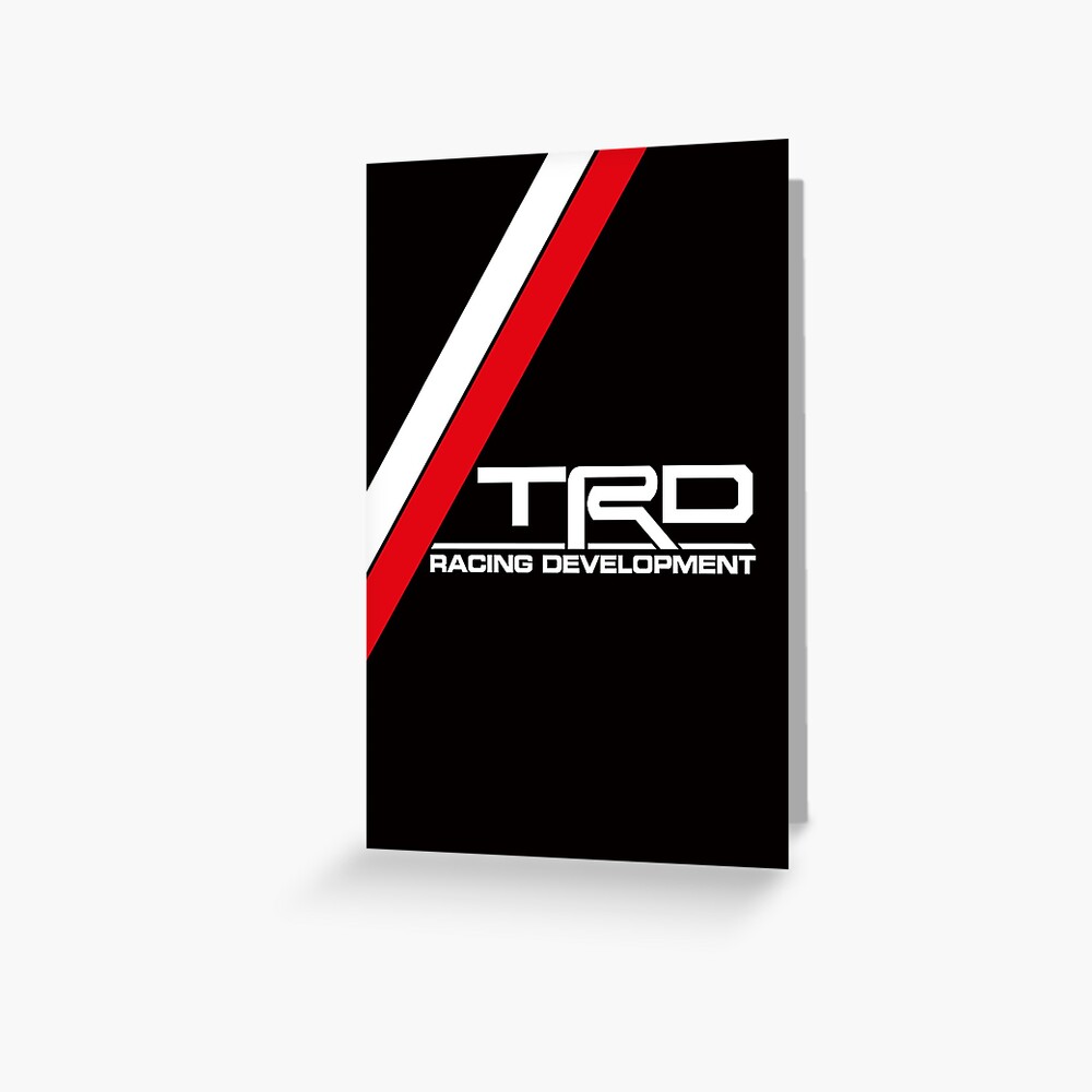 "TRD (Toyota Racing Development) Logo" Greeting Card for Sale by ...