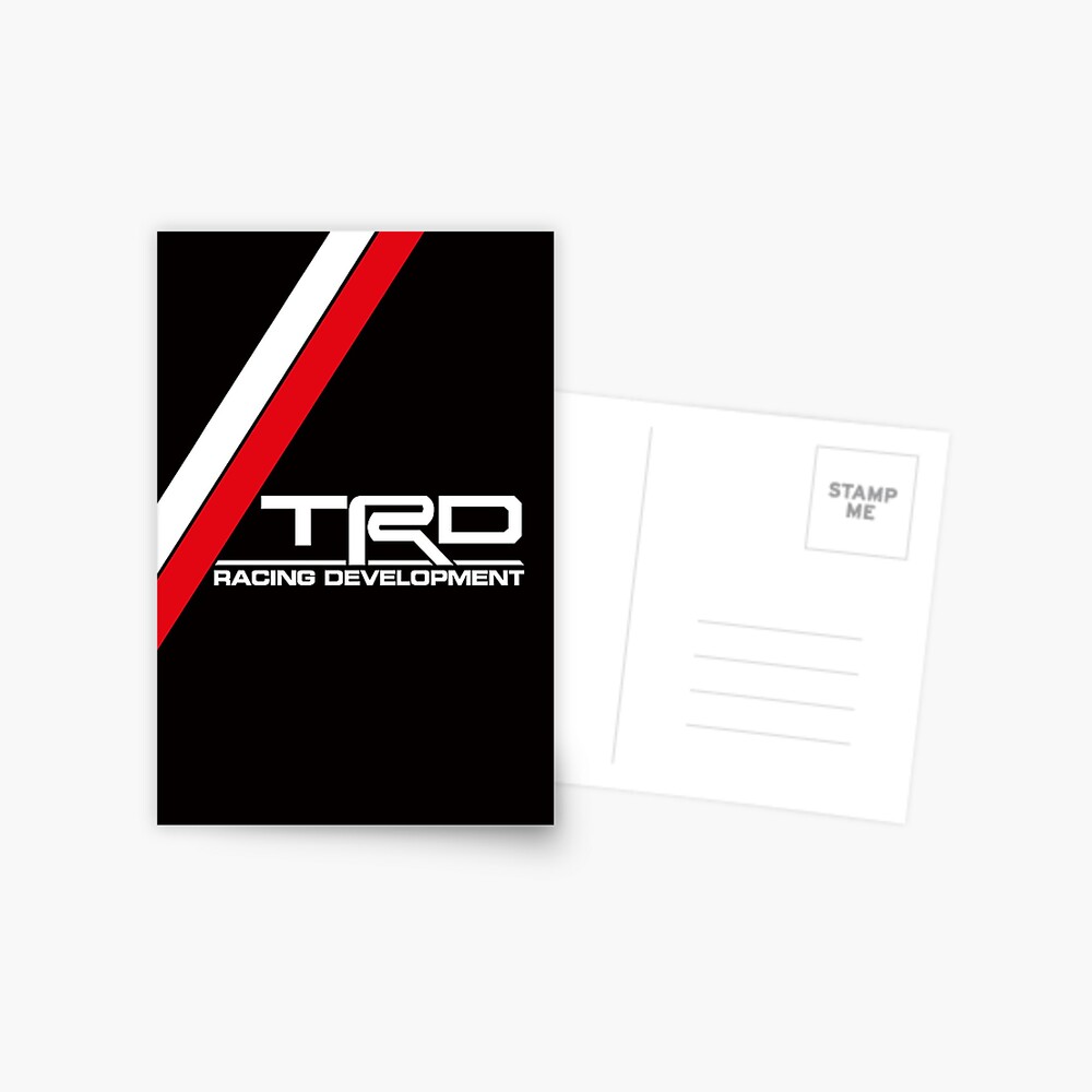"TRD (Toyota Racing Development) Logo" Postcard by AdamChappers | Redbubble