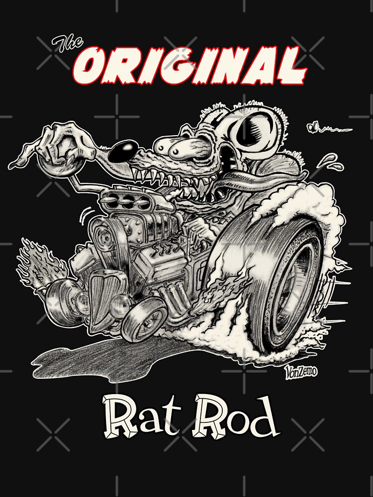 "The Original Rat Rod" Essential T-Shirt for Sale by vonzemo | Redbubble