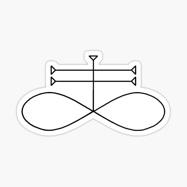 Pegatina « Sello Ritual Símbolo» de LegaciesLARP | Redbubble