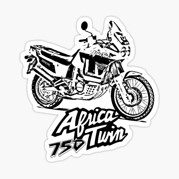 Africa Twin Stickers | Redbubble