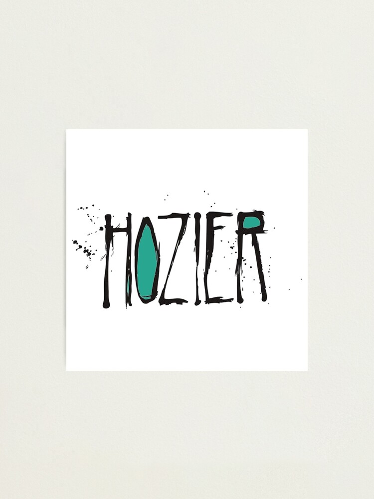 "Hozier Logo Design" Photographic Print for Sale by Leo D | Redbubble