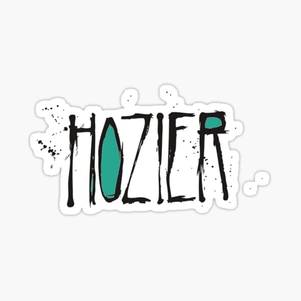 "Hozier Logo Design" Sticker for Sale by adriyee | Redbubble