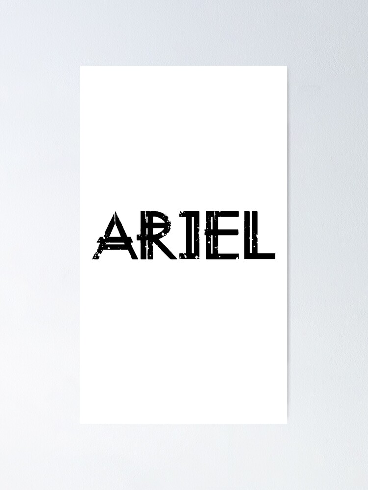 "Ariel" Poster for Sale by Shalomjoy | Redbubble