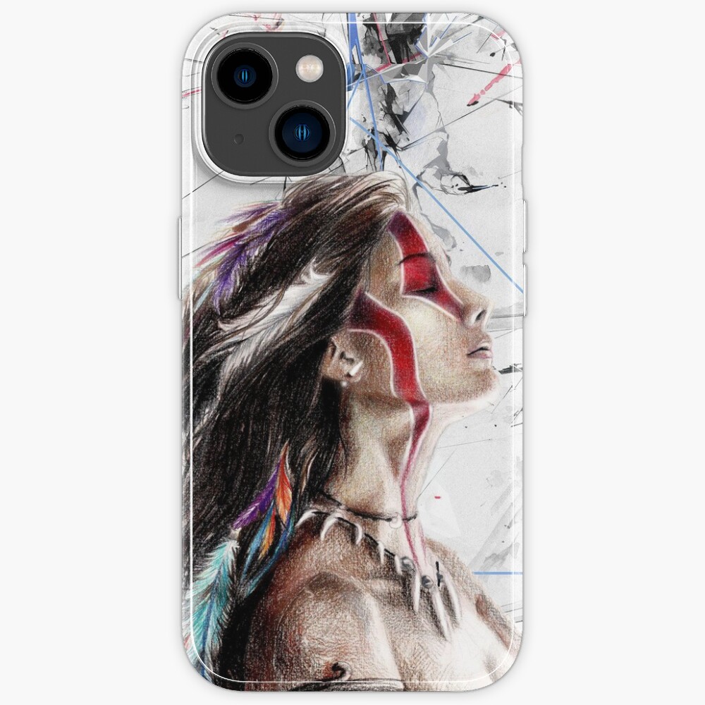 "APACHE GIRL AIYANA MEANING INTERNAL BLOSSOM " iPhone Case for Sale by ...