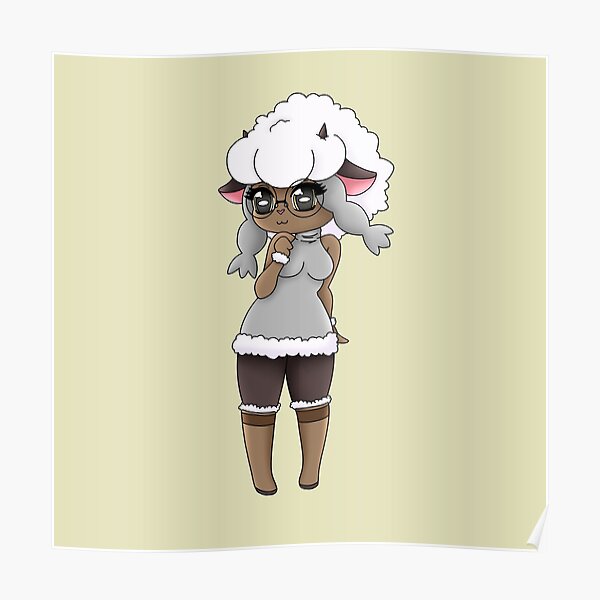 "Wooloo Chibi-Girl Fusion" Poster by Udahara | Redbubble