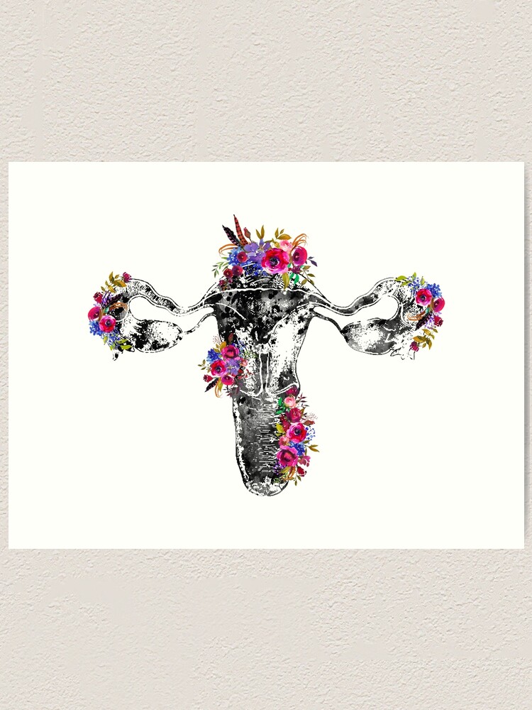 "Female Reproductive System" Art Print for Sale by erzebetth | Redbubble
