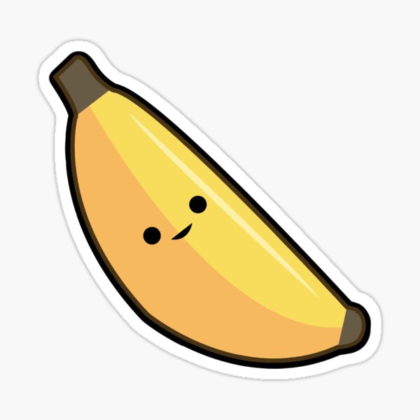 "Suddenly Banana" Sticker by SCha | Redbubble