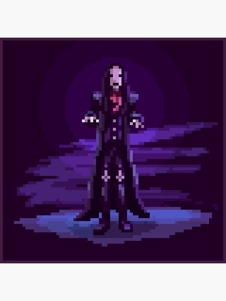 "Vampire Pixel Art" Poster for Sale by ricardojuchem | Redbubble