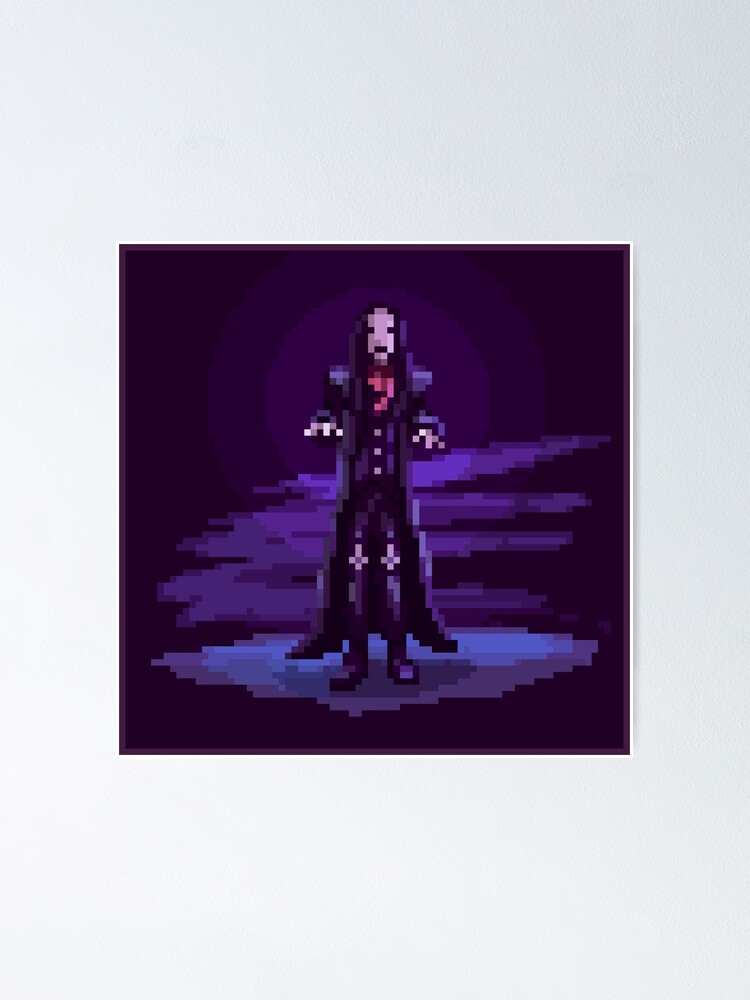 "Vampire Pixel Art" Poster for Sale by ricardojuchem | Redbubble