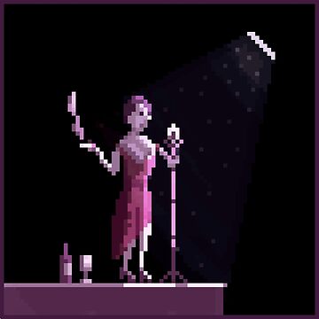 "The Jazz Singer Pixel Art" Art Print for Sale by ricardojuchem | Redbubble