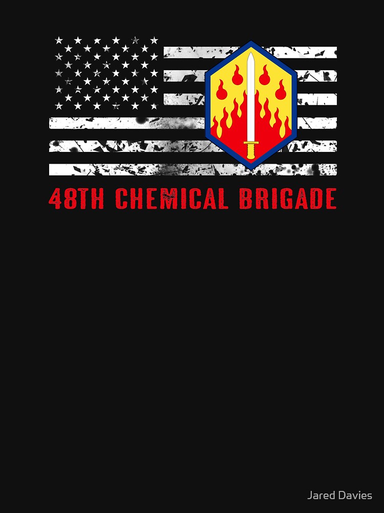 "48th Chemical Brigade" T-shirt for Sale by MilitaryCandA | Redbubble ...