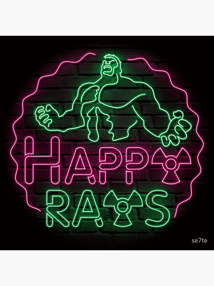 "Happy Rays" Poster for Sale by se7te | Redbubble