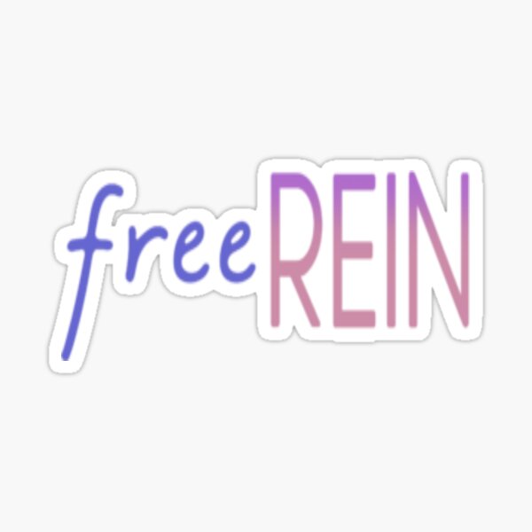 "Free Rein" Sticker for Sale by symbolized | Redbubble