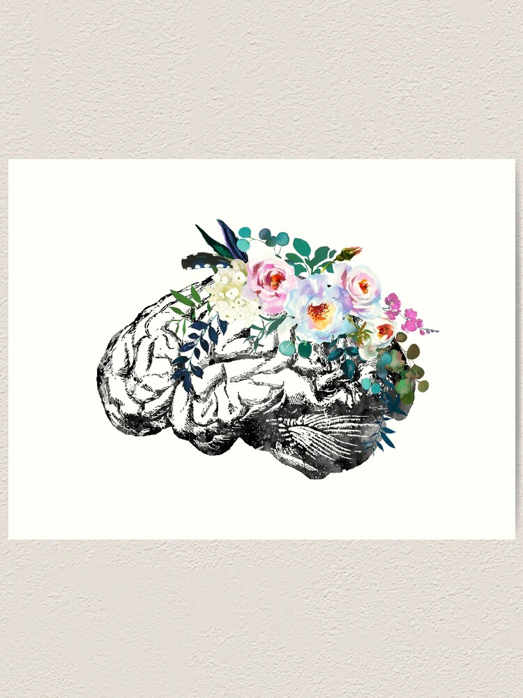 "Human Brain" Art Print for Sale by erzebetth | Redbubble