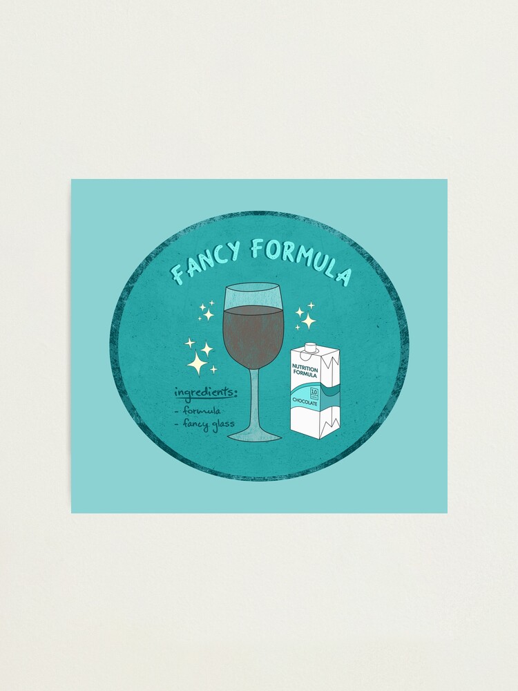 "Fancy Formula (Dysautonomia Turquoise) — Chocolate Medical Nutrition ...