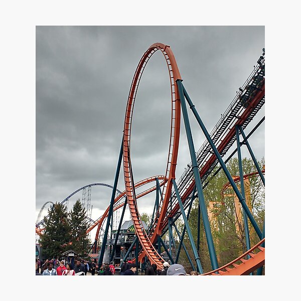 "Loop on Rougarou (formerly Mantis) Roller Coaster at Cedar Point ...