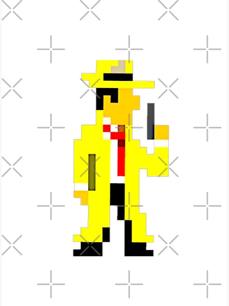 "Detective Tracy 8 bit" Poster by tommysnider | Redbubble