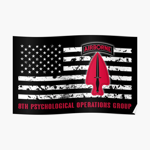 "8th Psychological Operations Group" Poster by MilitaryCandA | Redbubble