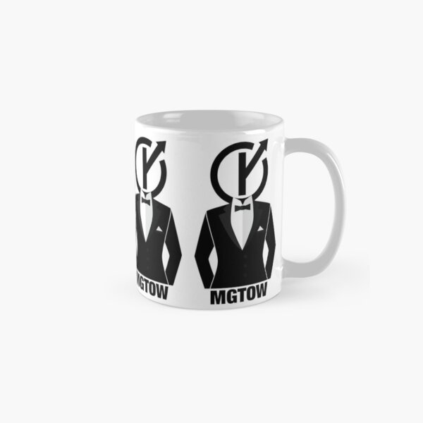 "Mgtow logo in suit, typography" Coffee Mug by mgtowkorea | Redbubble