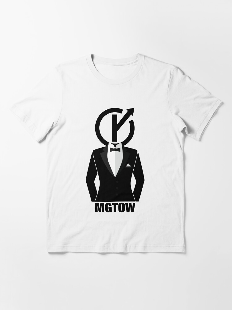 "Mgtow logo in suit, typography" T-shirt for Sale by mgtowkorea ...