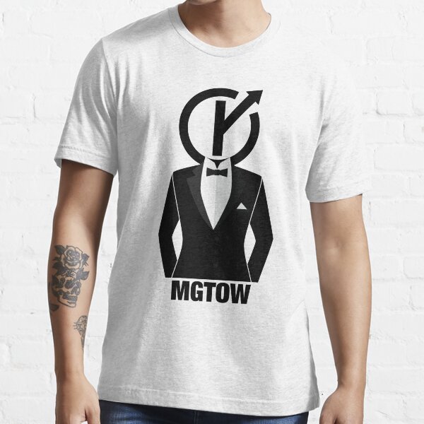 "Mgtow logo in suit, typography" T-shirt for Sale by mgtowkorea ...