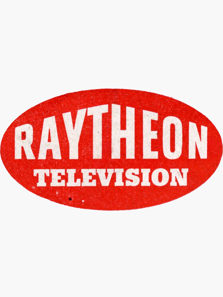 "Raytheon Television. The Futuristic '50s! " Sticker for Sale by ...