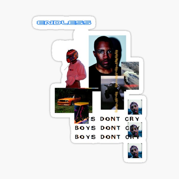 "Frank Ocean" Sticker for Sale by hannahbev | Redbubble