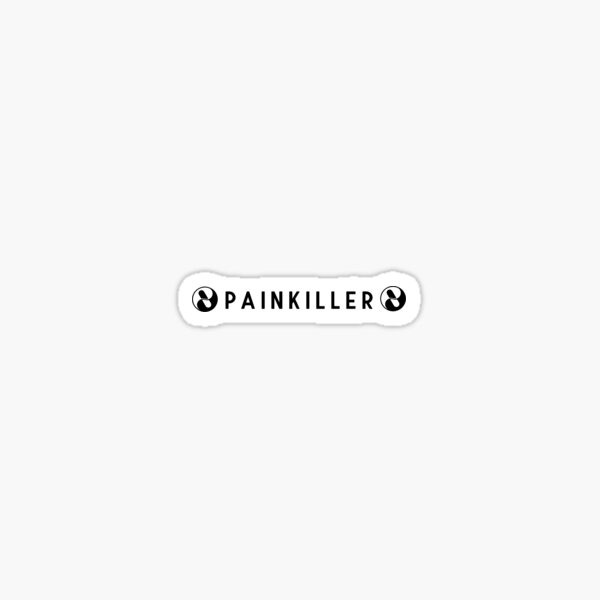 "Ruel Painkiller logo" Sticker for Sale by oneruelmerch | Redbubble