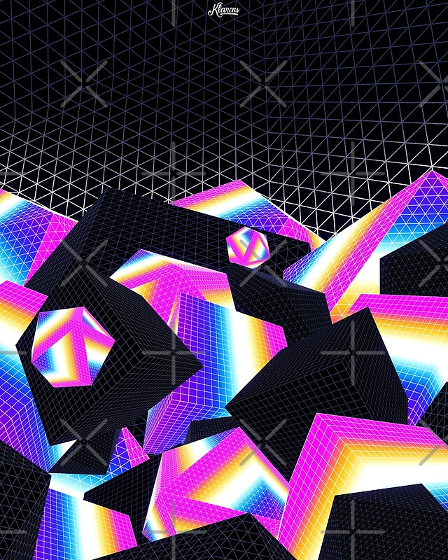 "Retro Future Wave" by klarens malluta | Redbubble