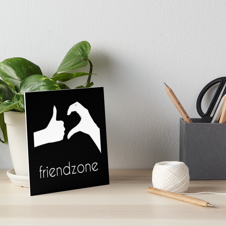 "Friendzone Logo !!!" Art Board Print by bataha | Redbubble